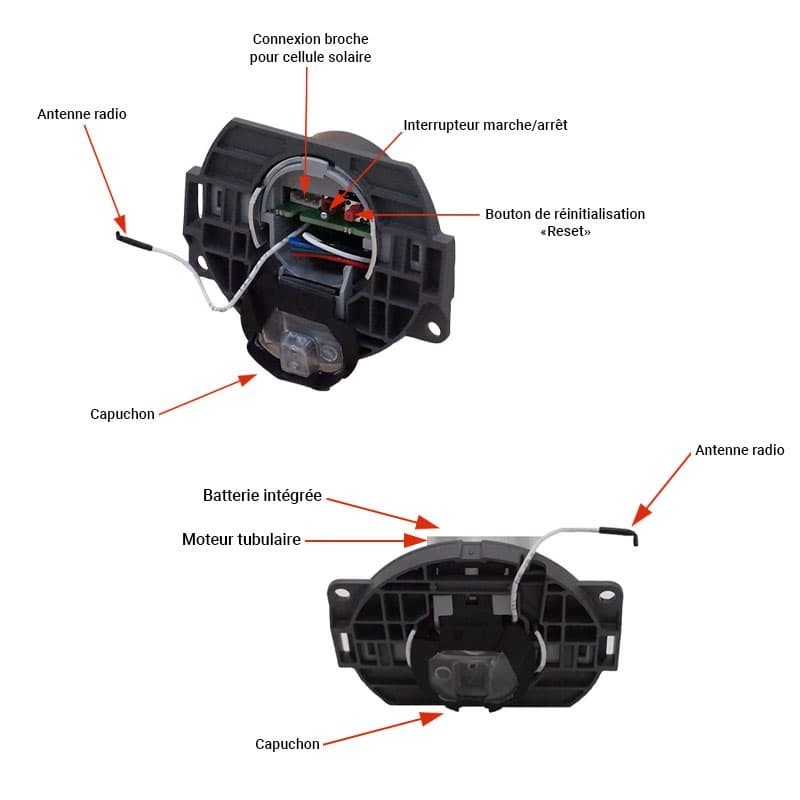 Kit moteur cellule SSL -K- 0000S Velux - ZOZ 221 S22